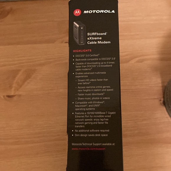 Motorola | Networking | Motorola Sb621 Surfboard Docsis 3 Cable Modem ...